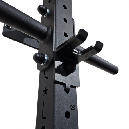 WALLMOUNTED RACK FOR BUMPERS AND BARBELL - CROSSLIFTOR