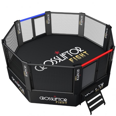 CAGE MMA OCTOGONALE COMPETITION 6x6m - PODIUM SANS CATWALK ...